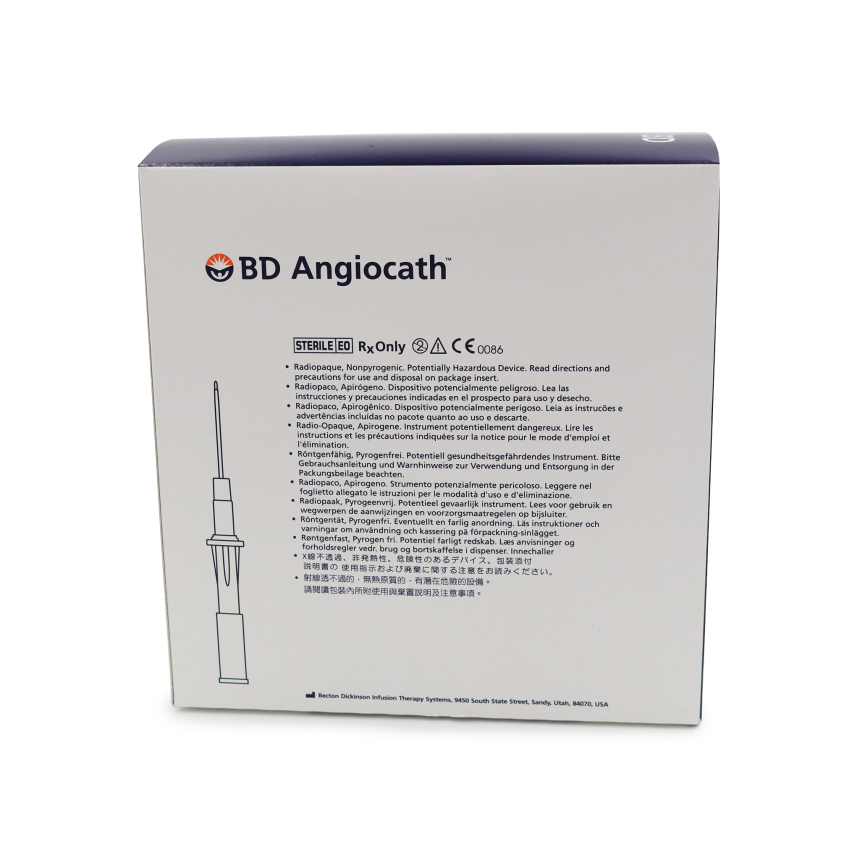 Angiocath™ Venenverweilkatheter 24G x 19 mm, gelb